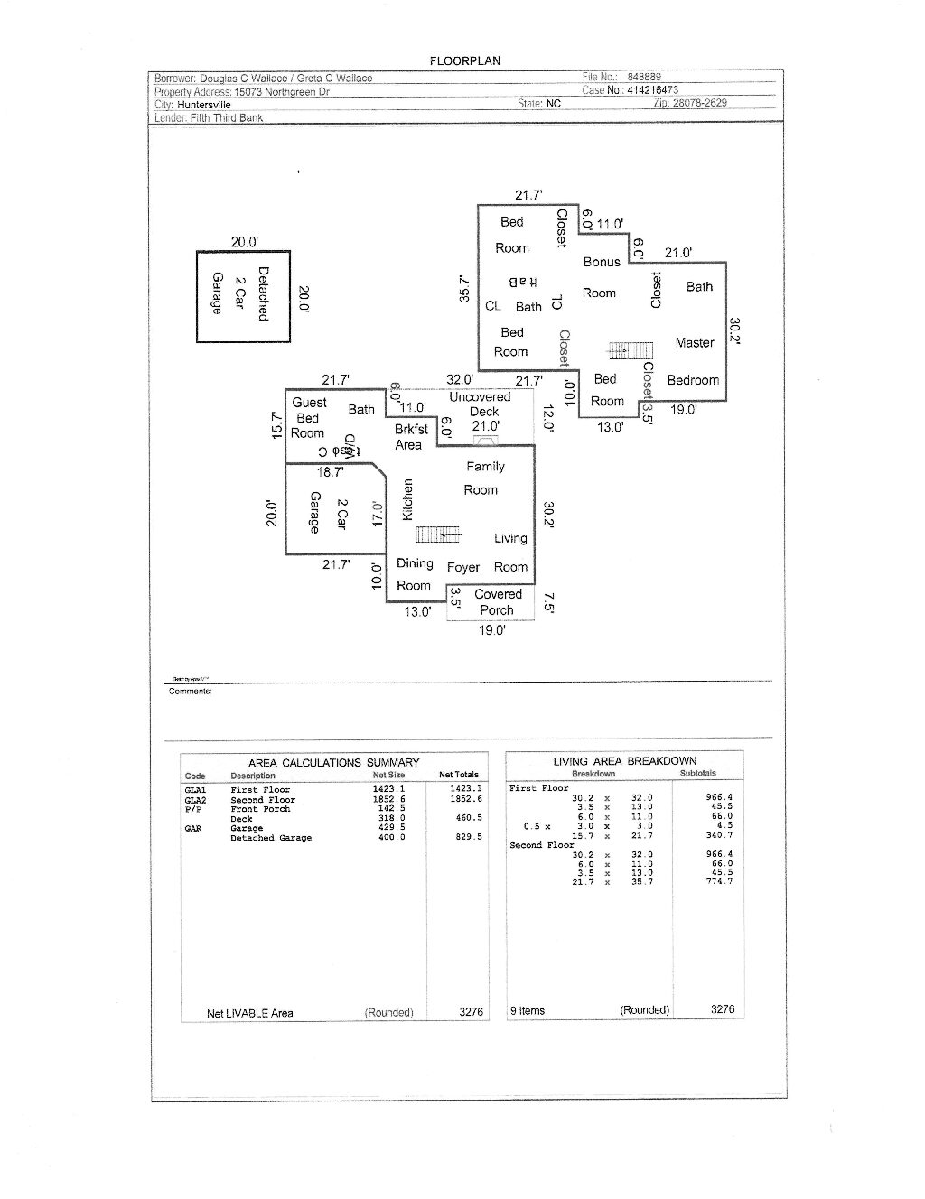 15073 Floor plan - Brookside Exclusives